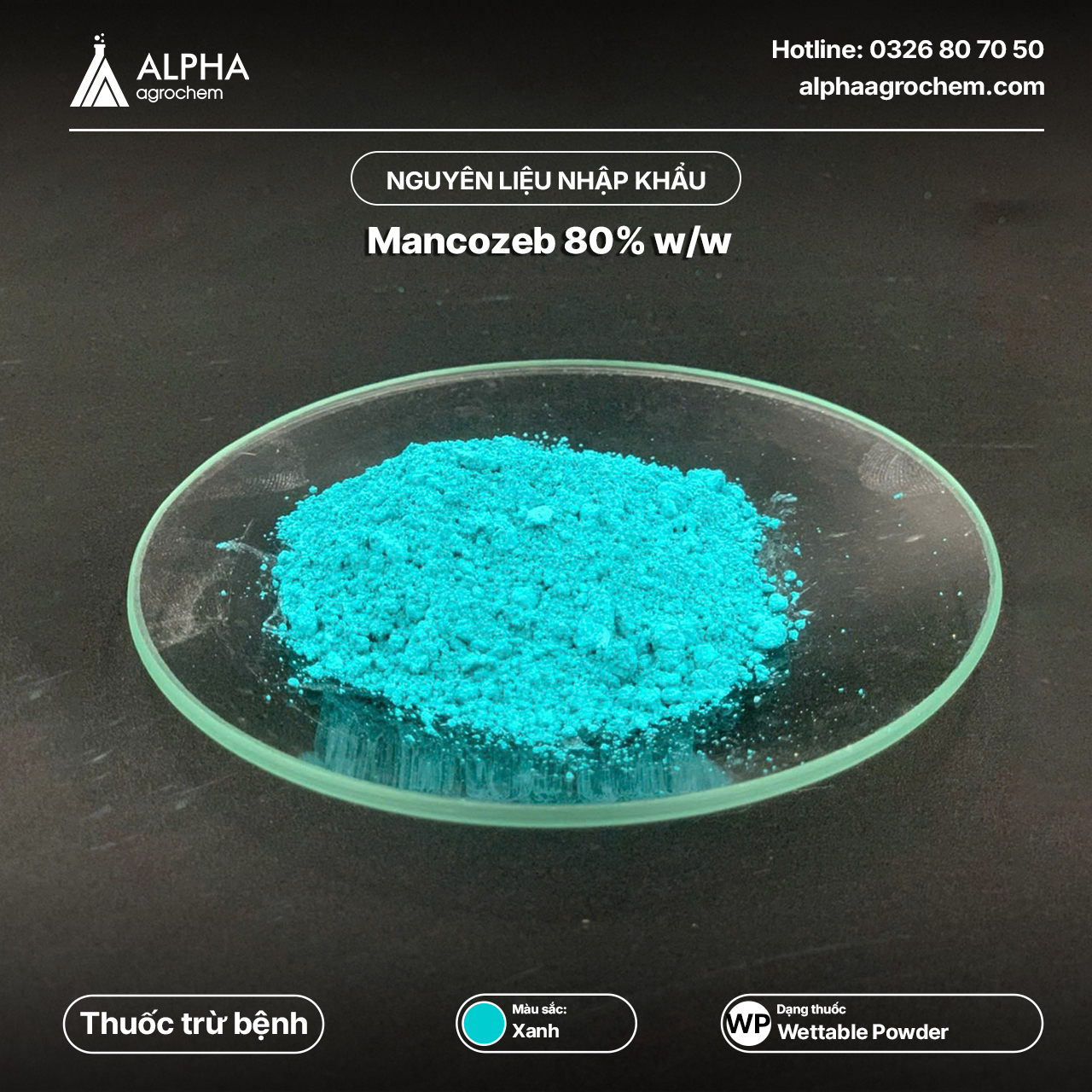 Thuốc trừ bệnh FORTHANE 80WP - ALPHA AGROCHEM