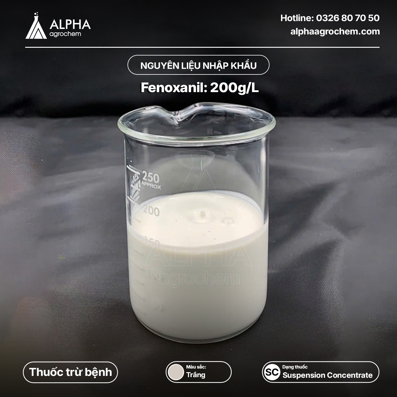 Thuốc trừ bệnh Naxanil 20SC - ALPHA AGROCHEM